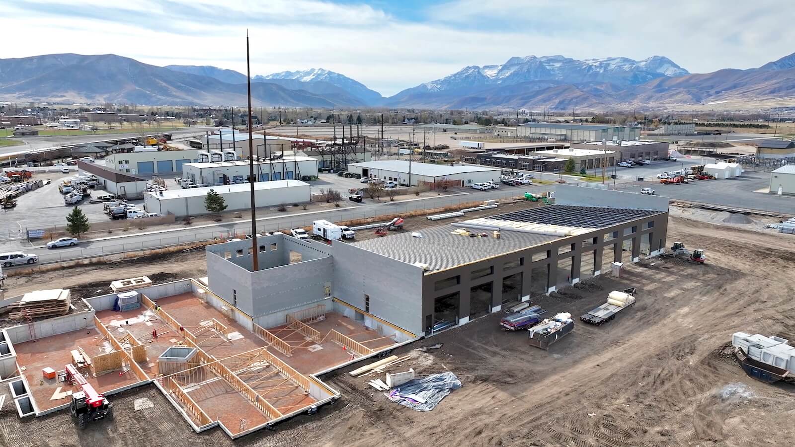 Heber Light & Power | Maintenance & Storage Steel Building