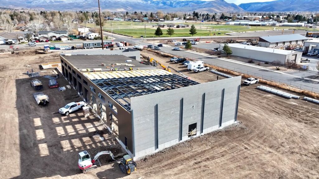 Heber Light & Power | Maintenance & Storage Steel Building