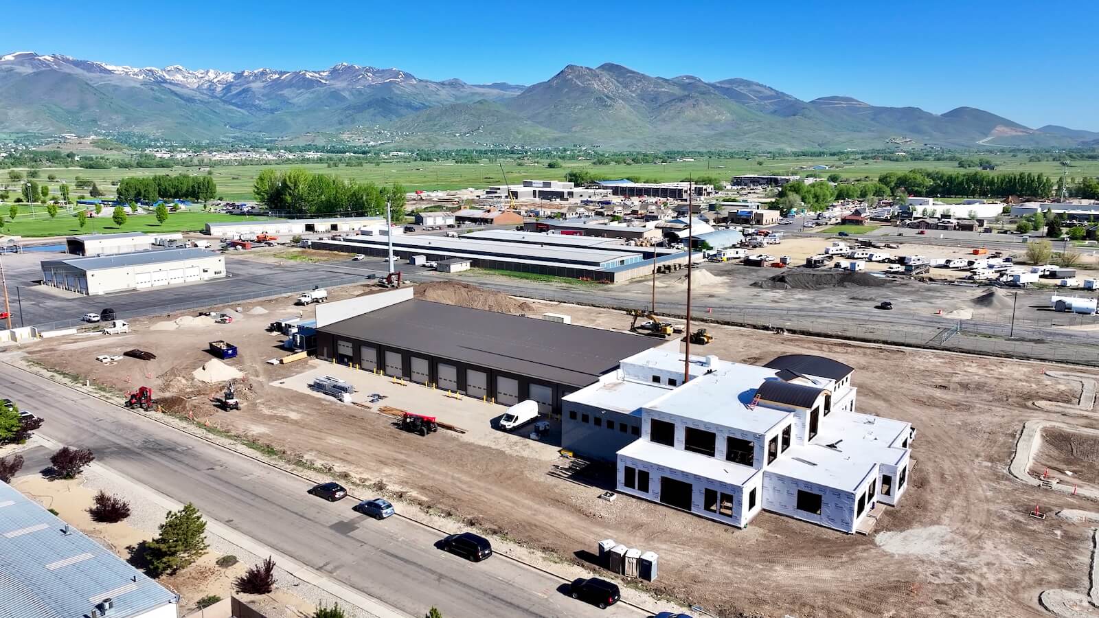 Heber Light & Power | Maintenance & Storage Steel Building